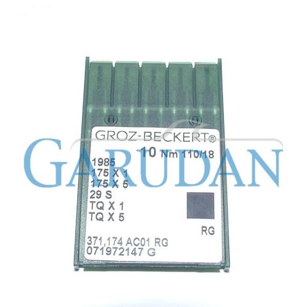 175x1 / 1985 / 175x5 / TQx1 (Nm 110/18) Jehla Groz-Beckert (RG) | GARUDAN